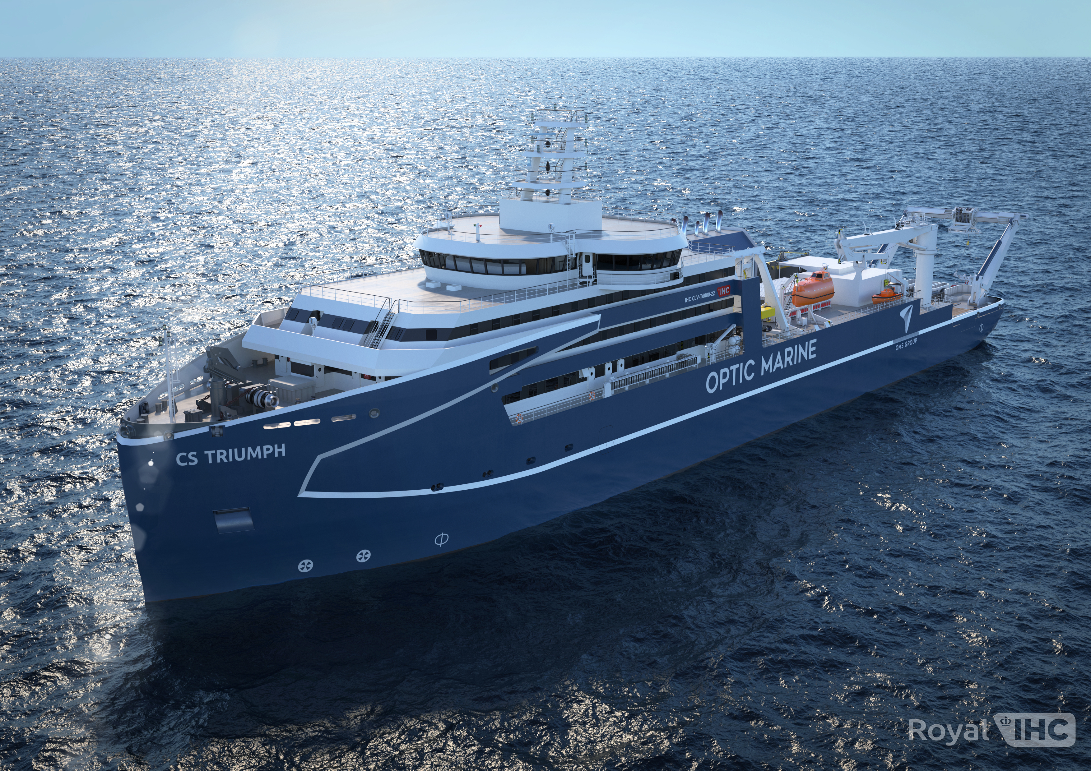 Construction begins on CS GENESIS and CS TRIUMPH for OMS Group | Royal IHC